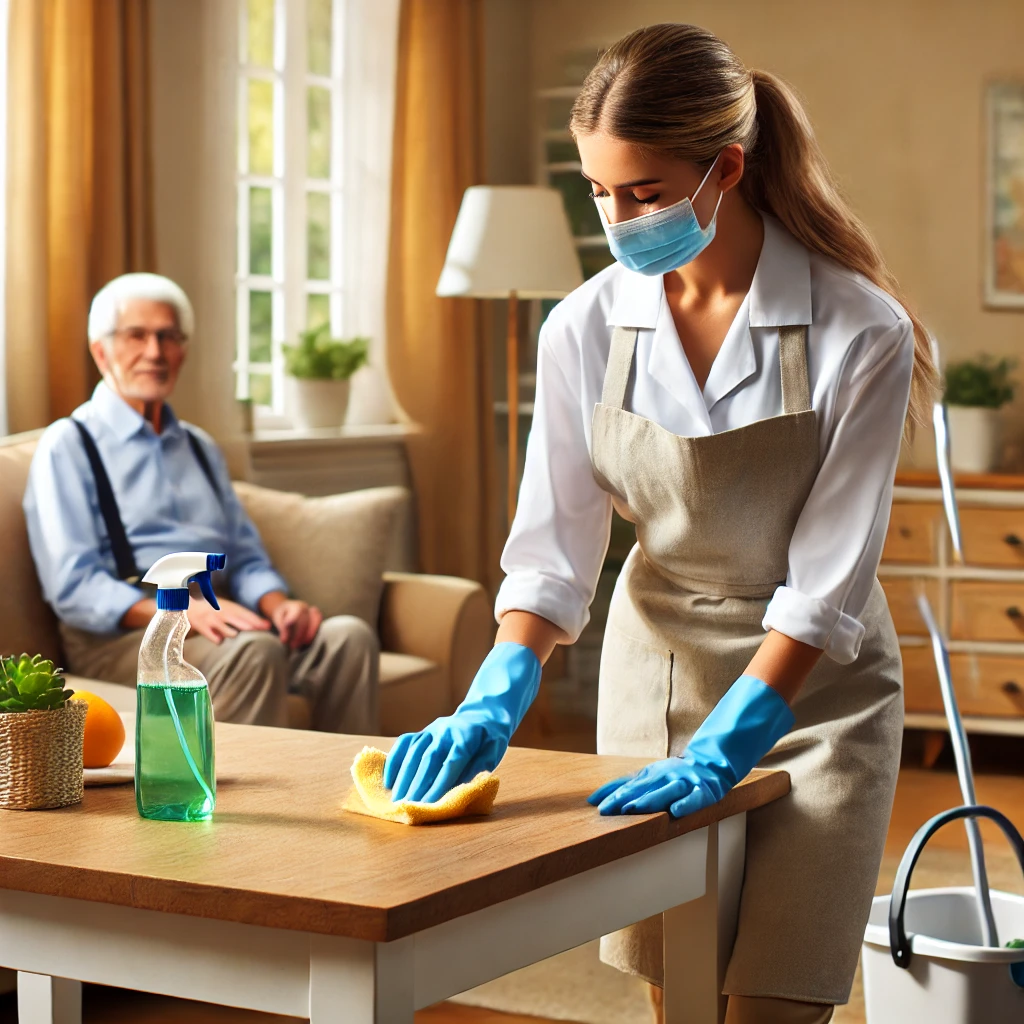 Entretien du logement d’un bénéficiaire à domicile – E-tinéraire Formation